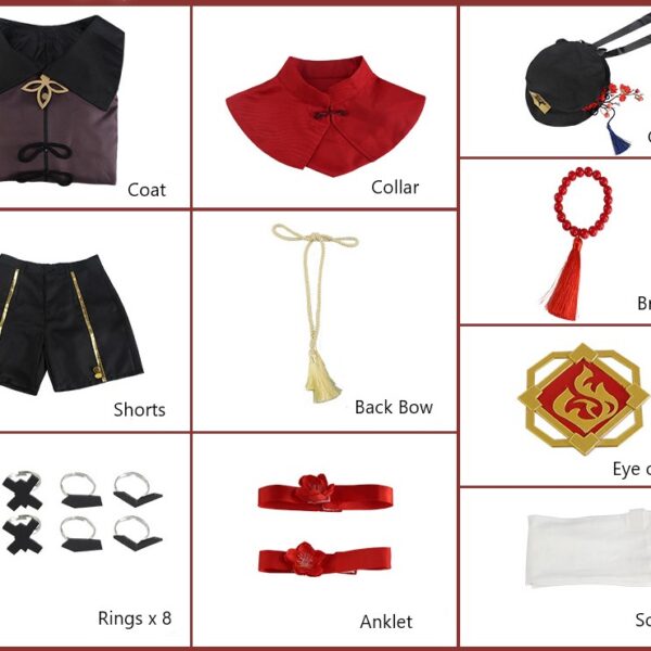 Hu Tao Cosplay Complete Kit - CosplaySpa