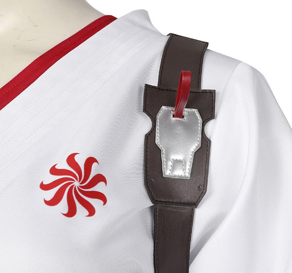 Kiriko Overwatch - White Red Ensemble - CosplaySpa