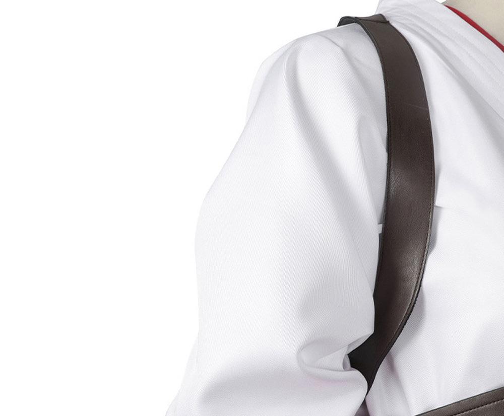 Kiriko Overwatch - White Red Ensemble - CosplaySpa