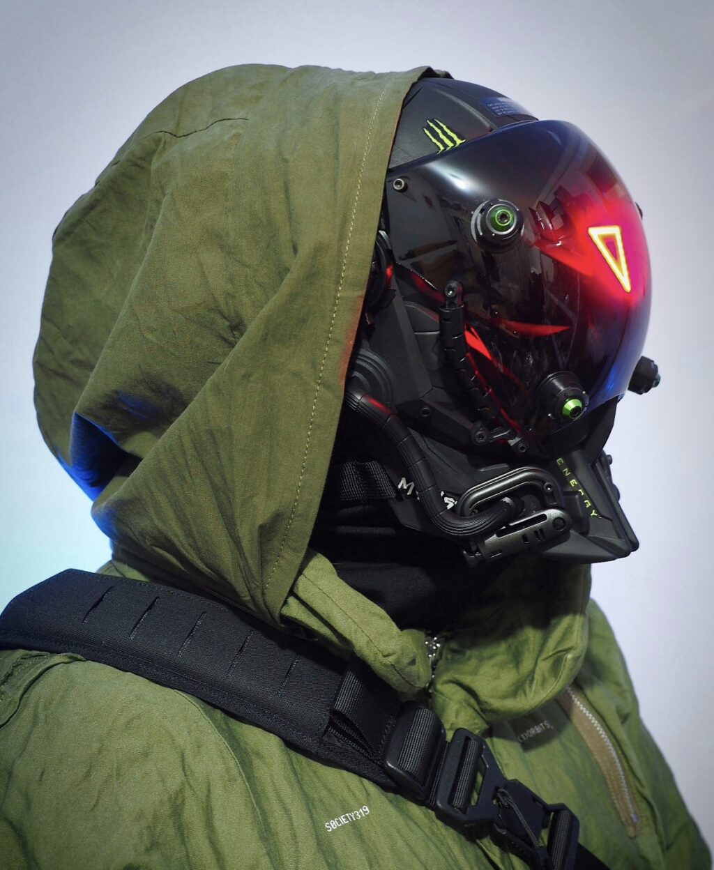 Cyberpunk mask cosplay mask photography cool personality props ...